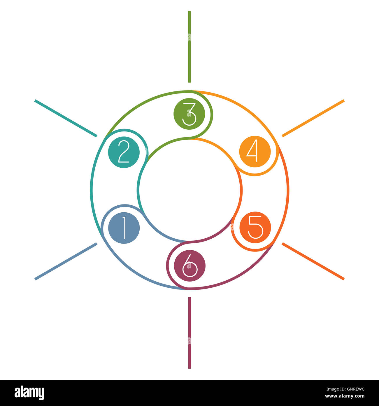 6 lines infographic hi-res stock photography and images - Alamy