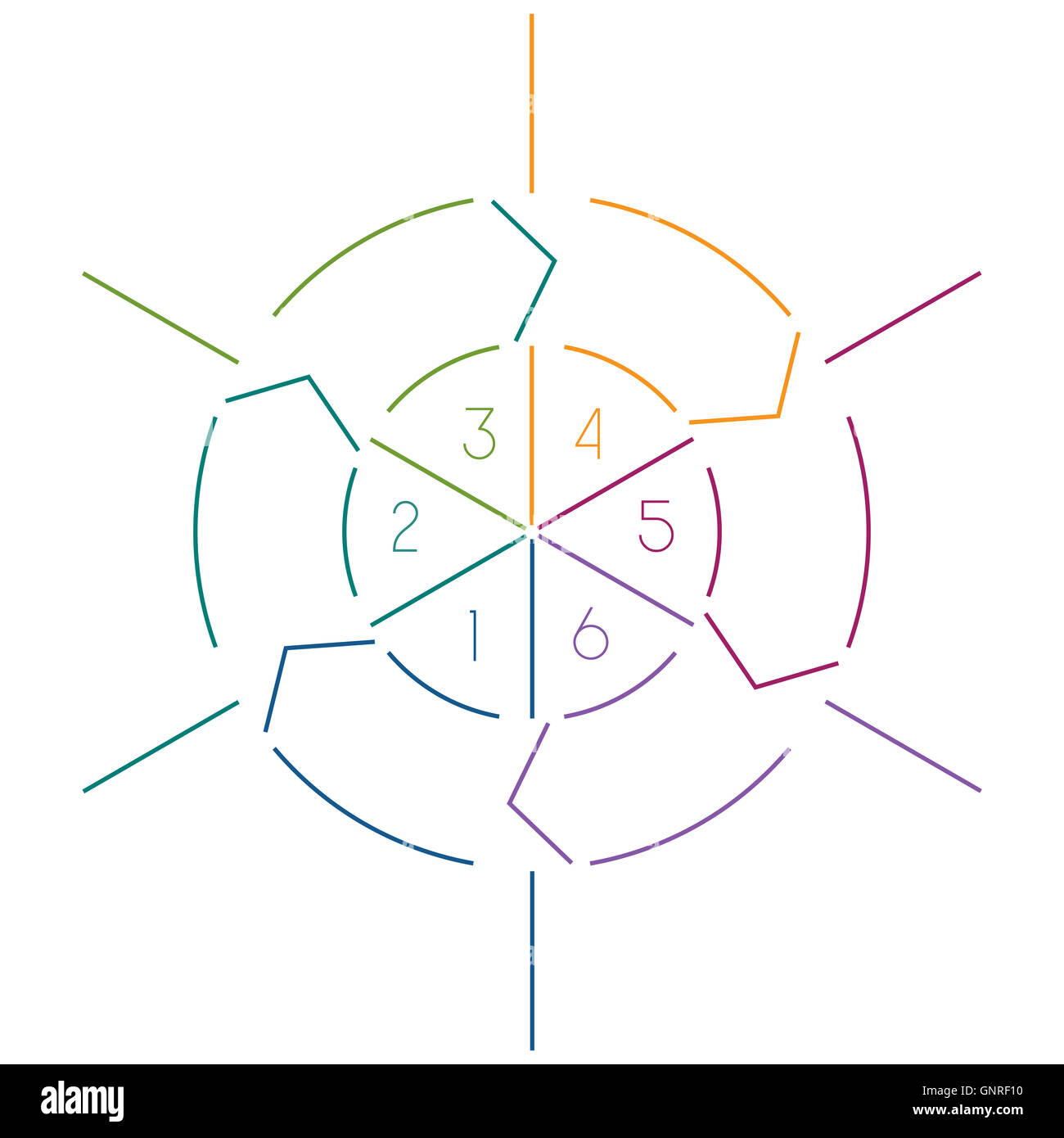 6 lines infographic hi-res stock photography and images - Alamy