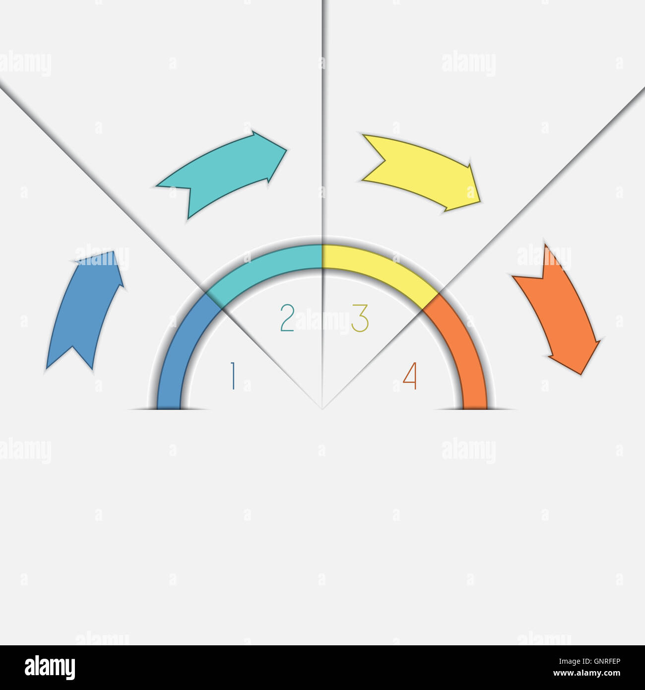 Template text areas on four positions hi-res stock photography and ...