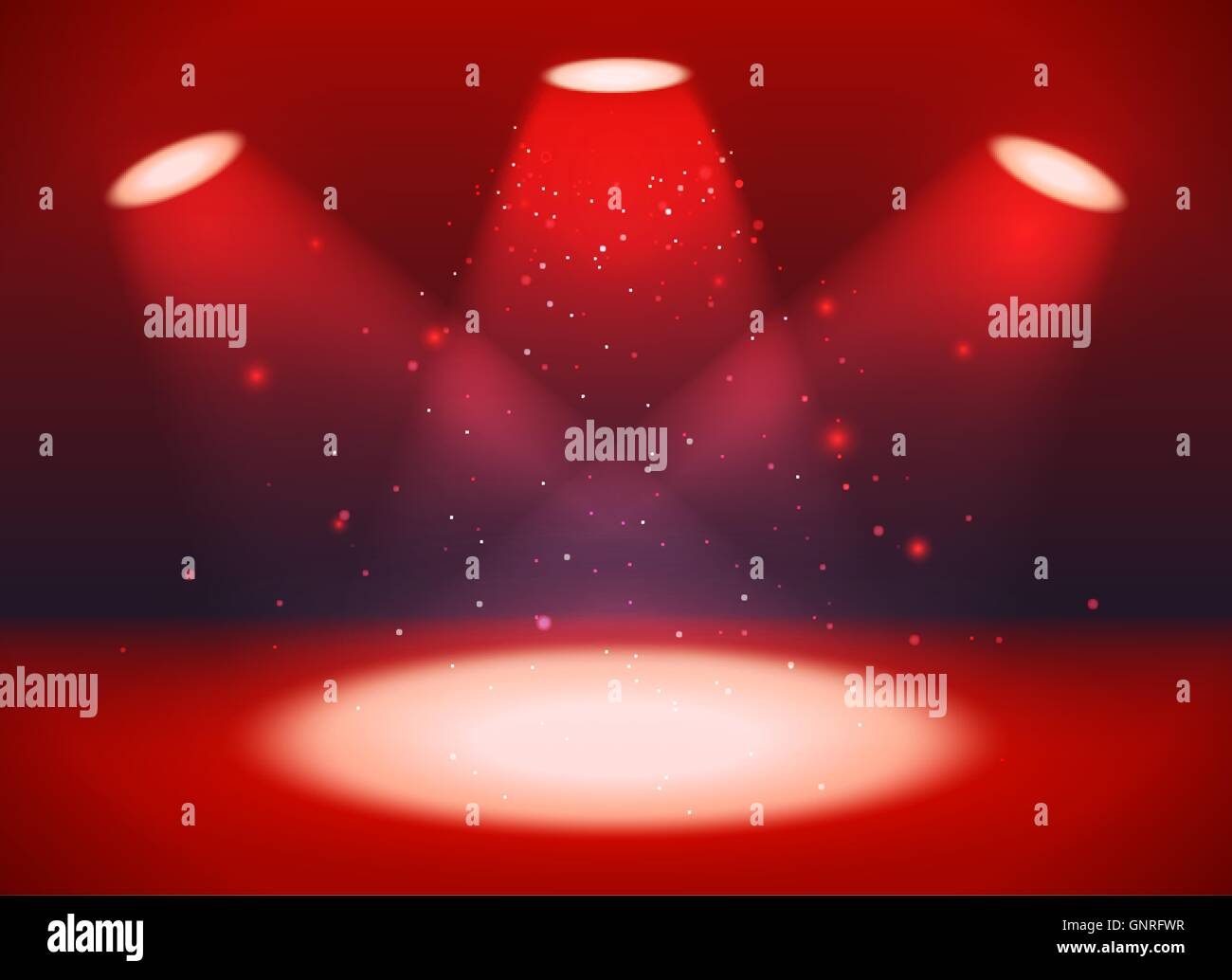 Three spotlights hi-res stock photography and images - Alamy