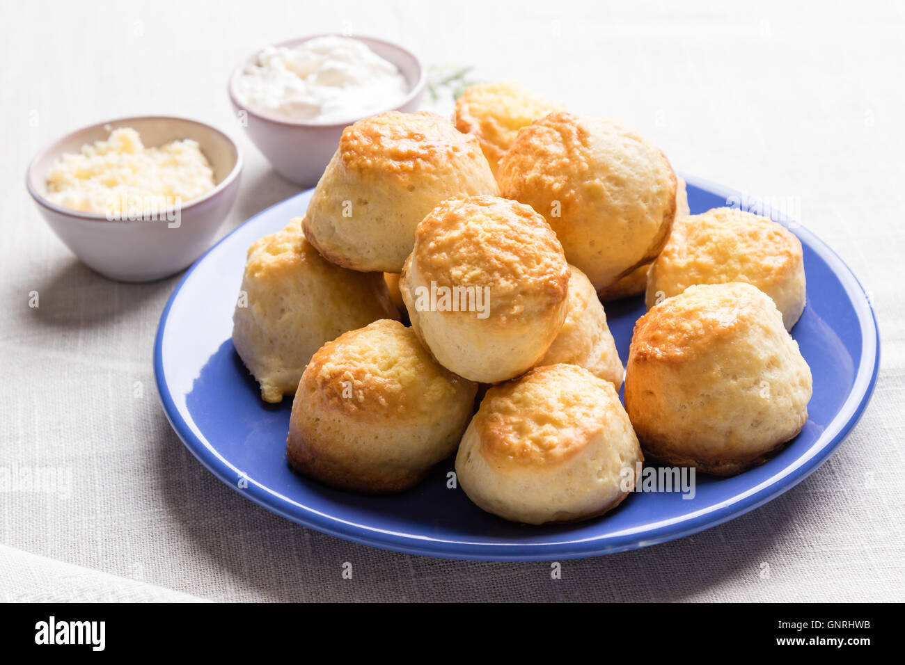 Delicious cheese scone hi-res stock photography and images - Alamy