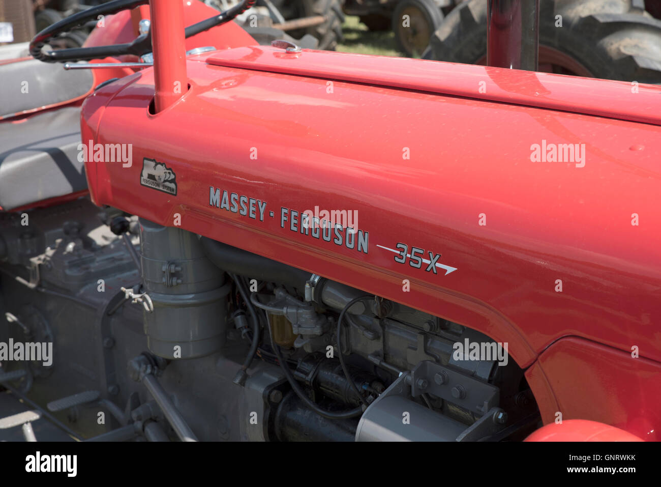 Massey-Ferguson 35X tractor at Stow cum Quy Cambridgeshire Steam Rally ...