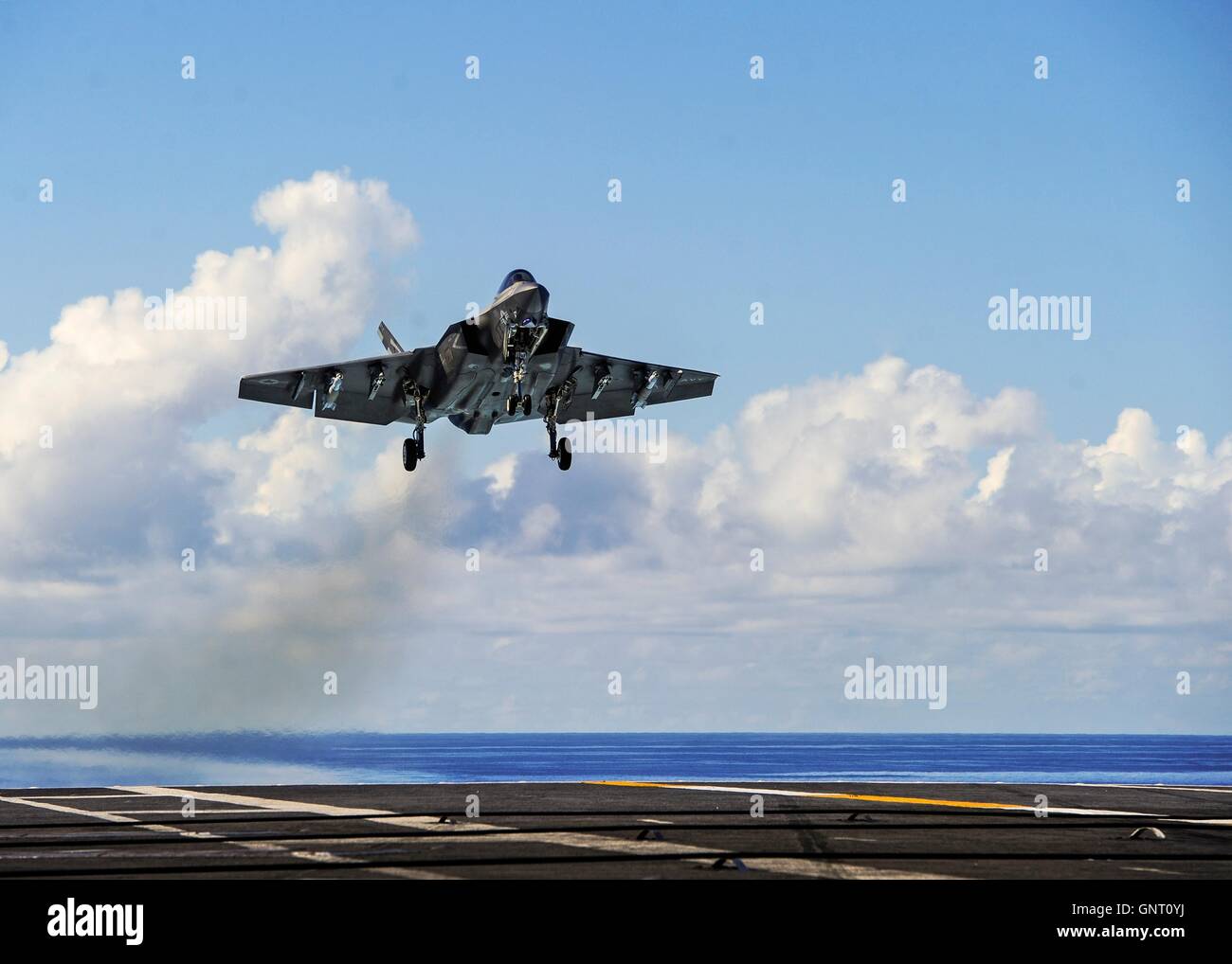 A U.S Navy F-35C Lightning II carrier variant stealth fighter aircraft ...
