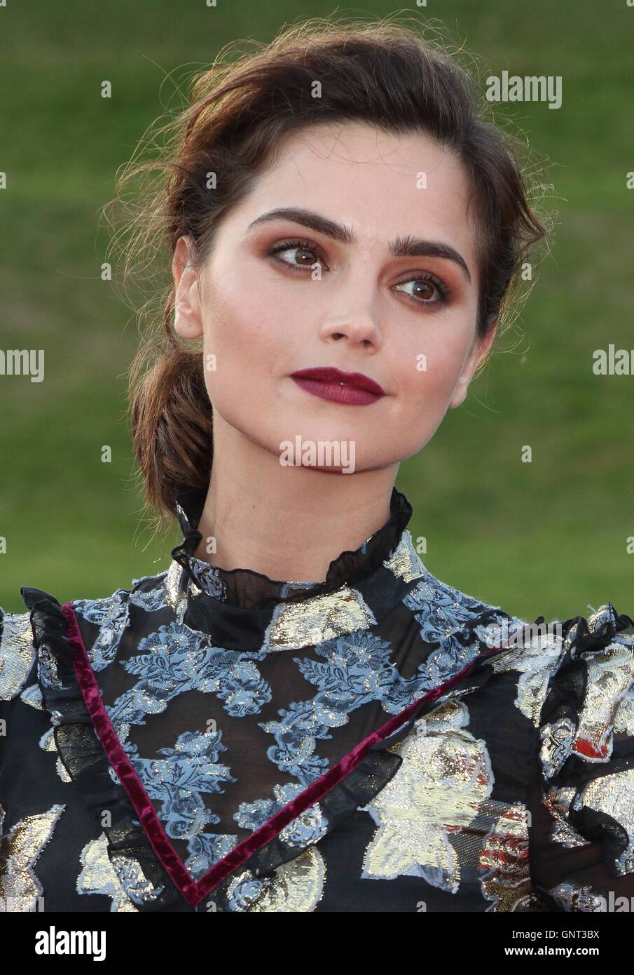 London, UK. Jenna Coleman at the World Premiere of the new ITV series ...