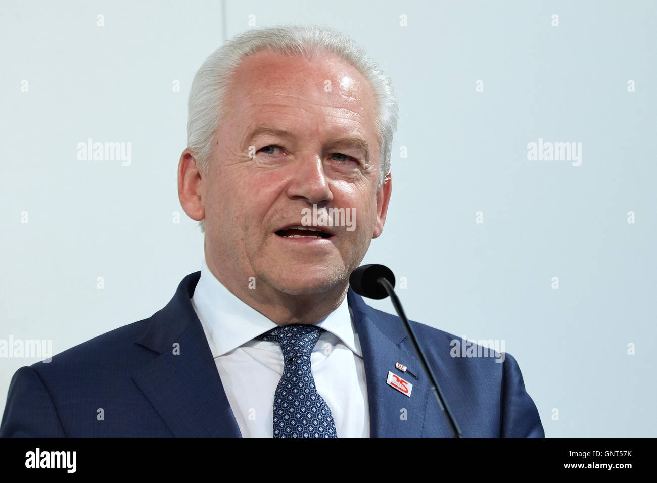 Berlin, Germany, Ruediger Grube, CEO of Deutsche Bahn Stock Photo - Alamy