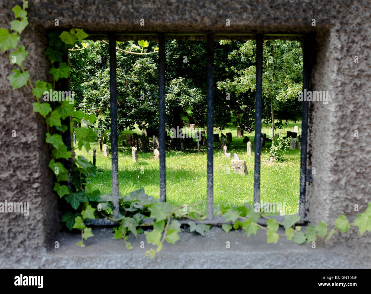 Heiliger Sand (old Jewish cemetery) in Worms, Germany Stock Photo - Alamy