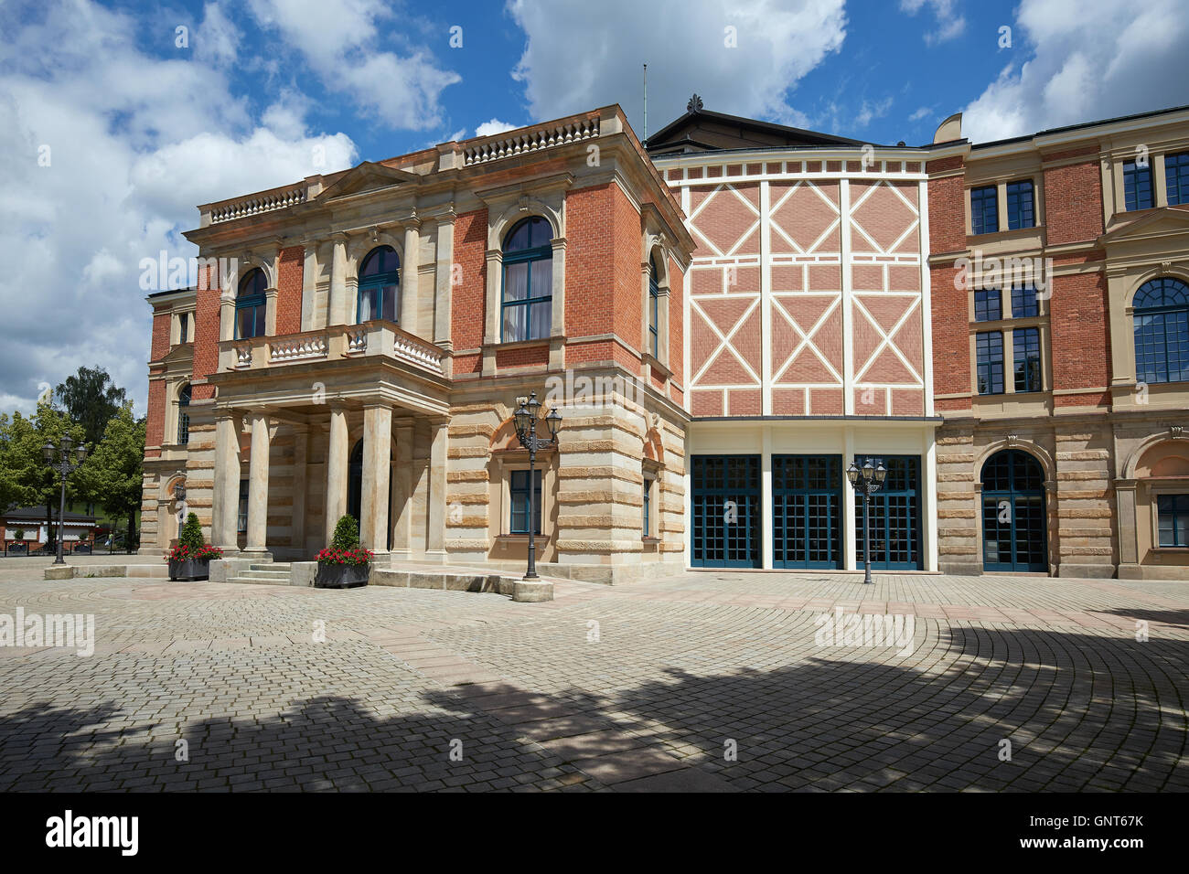 Bayreuth, Germany, the Bayreuth Festspielhaus Stock Photo - Alamy