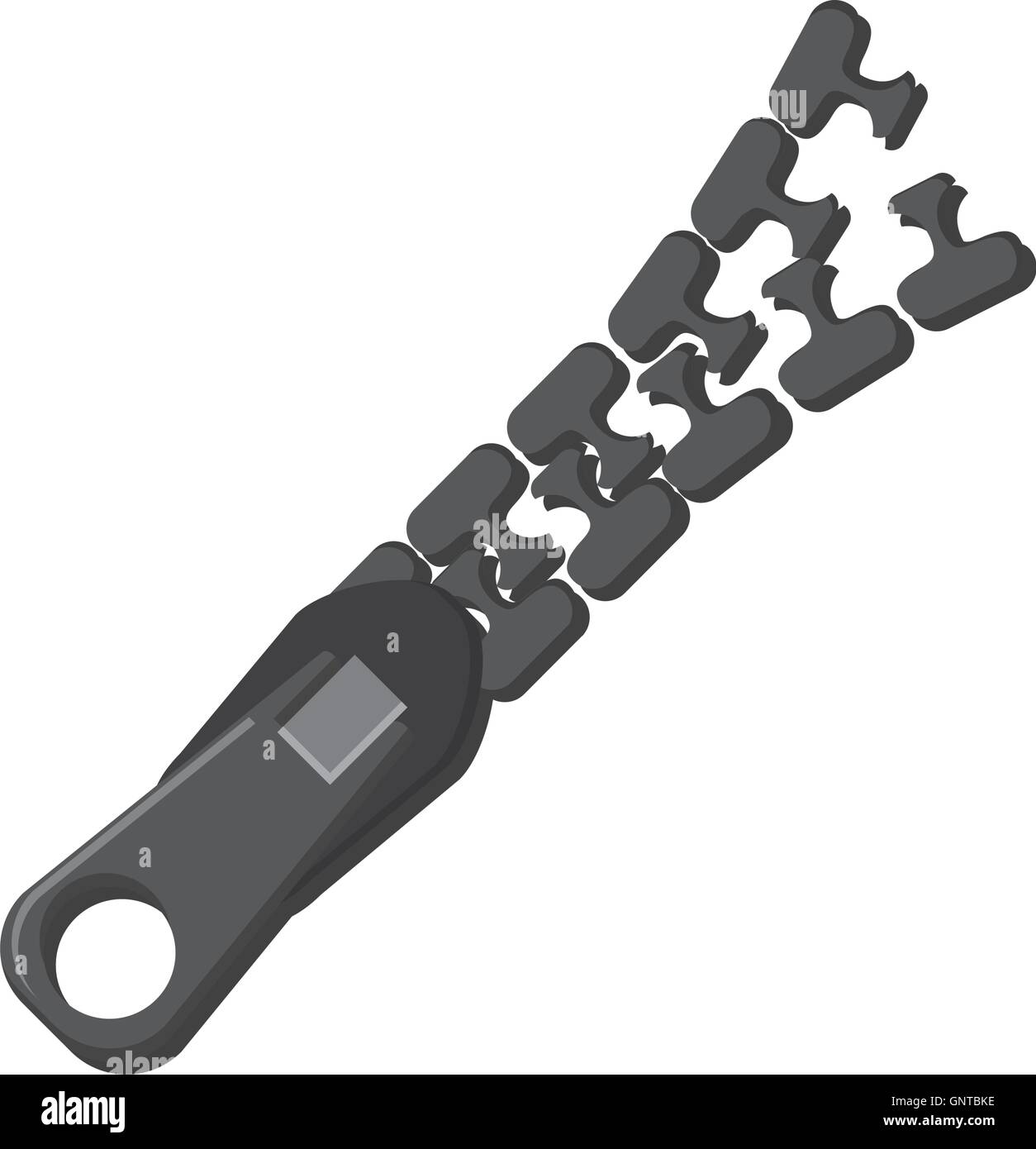 zip zipper cloth design Stock Vector Image & Art - Alamy