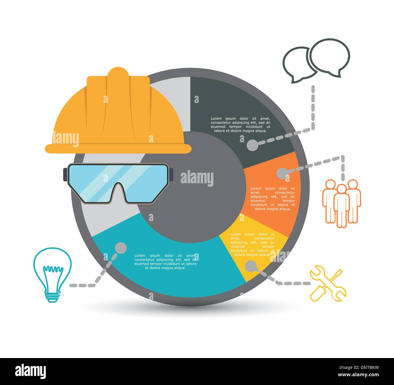 infographic industrial security design Stock Vector Image & Art - Alamy