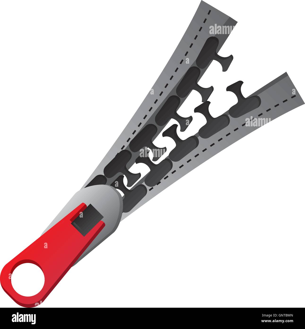 zip zipper cloth design Stock Vector Image & Art - Alamy