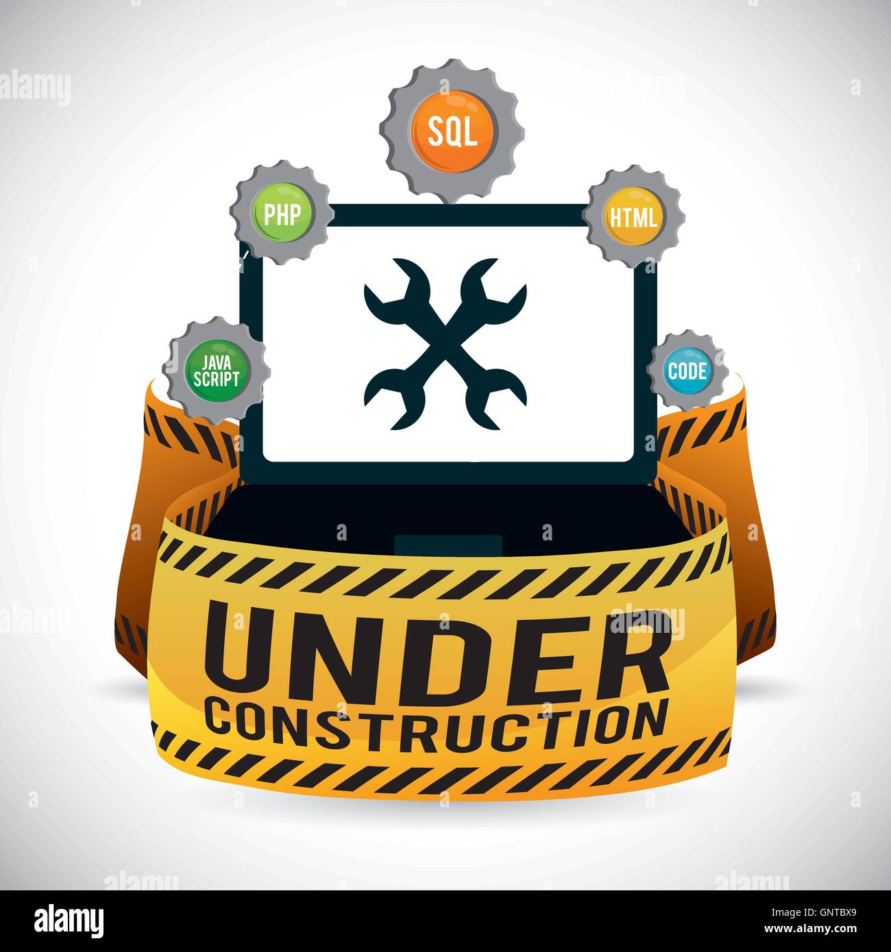 site under construction design Stock Vector Image & Art - Alamy
