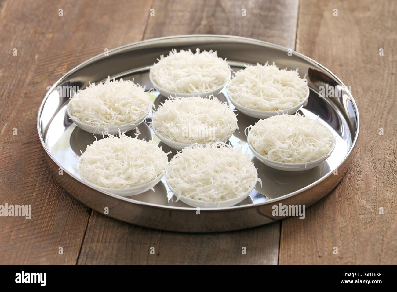 rice noodles, south indian and sri lankan cuisine ingredient Stock ...