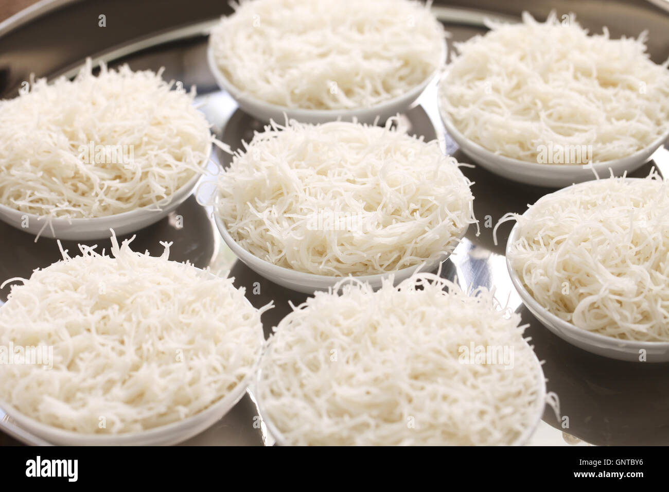 rice noodles, south indian and sri lankan cuisine ingredient Stock ...