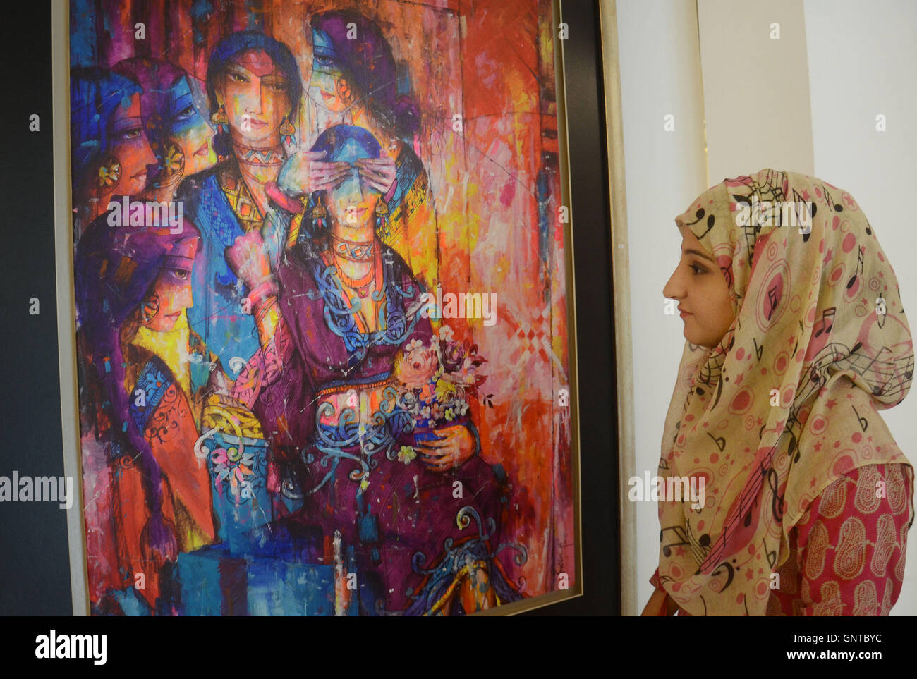 Pakistani paintings hi-res stock photography and images - Alamy