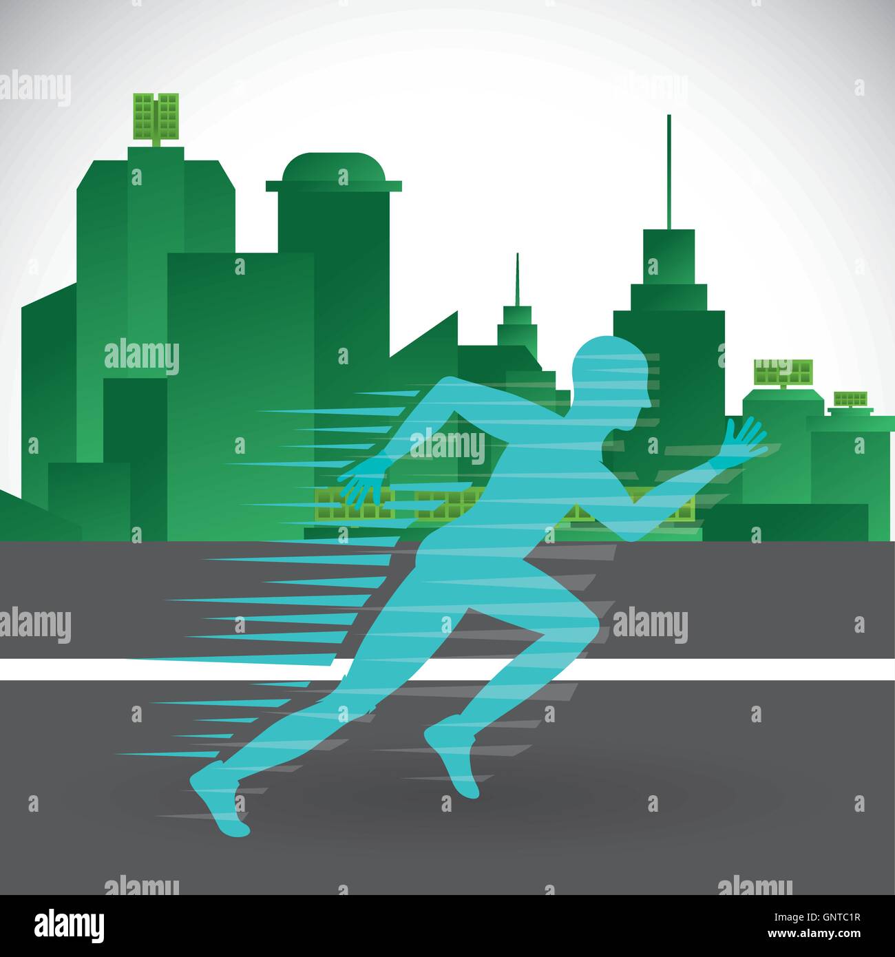 runner athlete running design Stock Vector Image & Art - Alamy