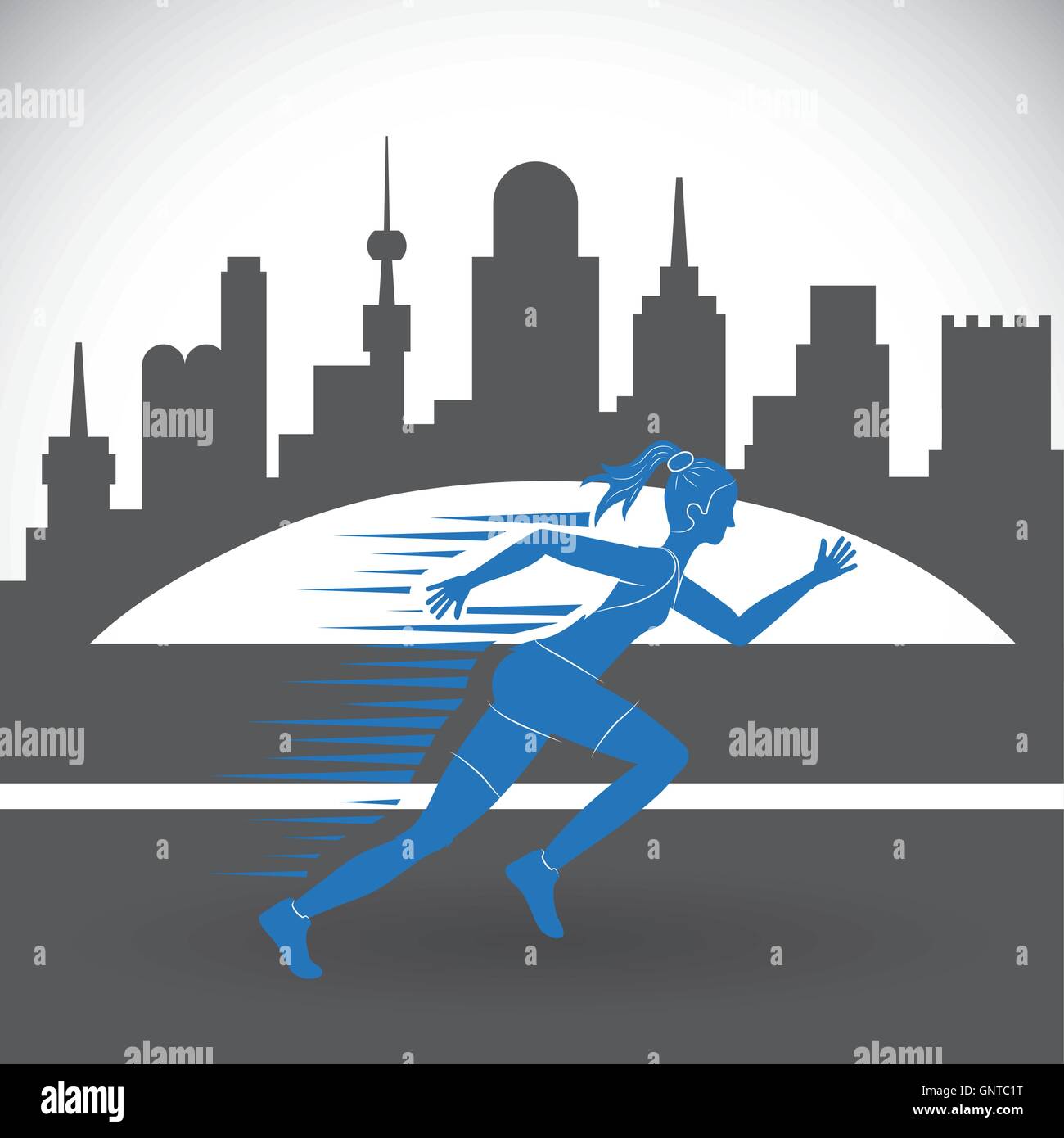 runner athlete running design Stock Vector Image & Art - Alamy