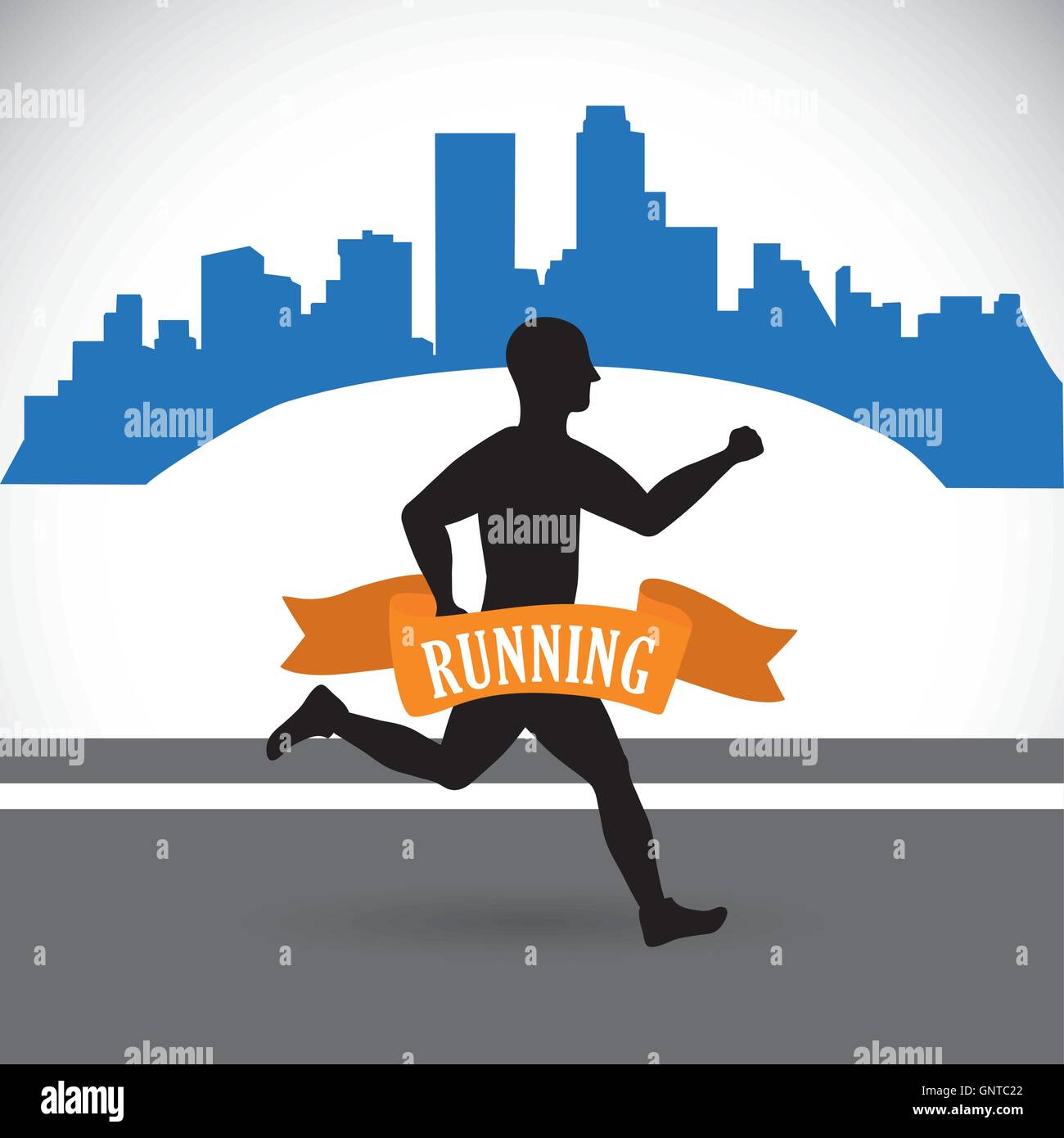 runner athlete running design Stock Vector Image & Art - Alamy