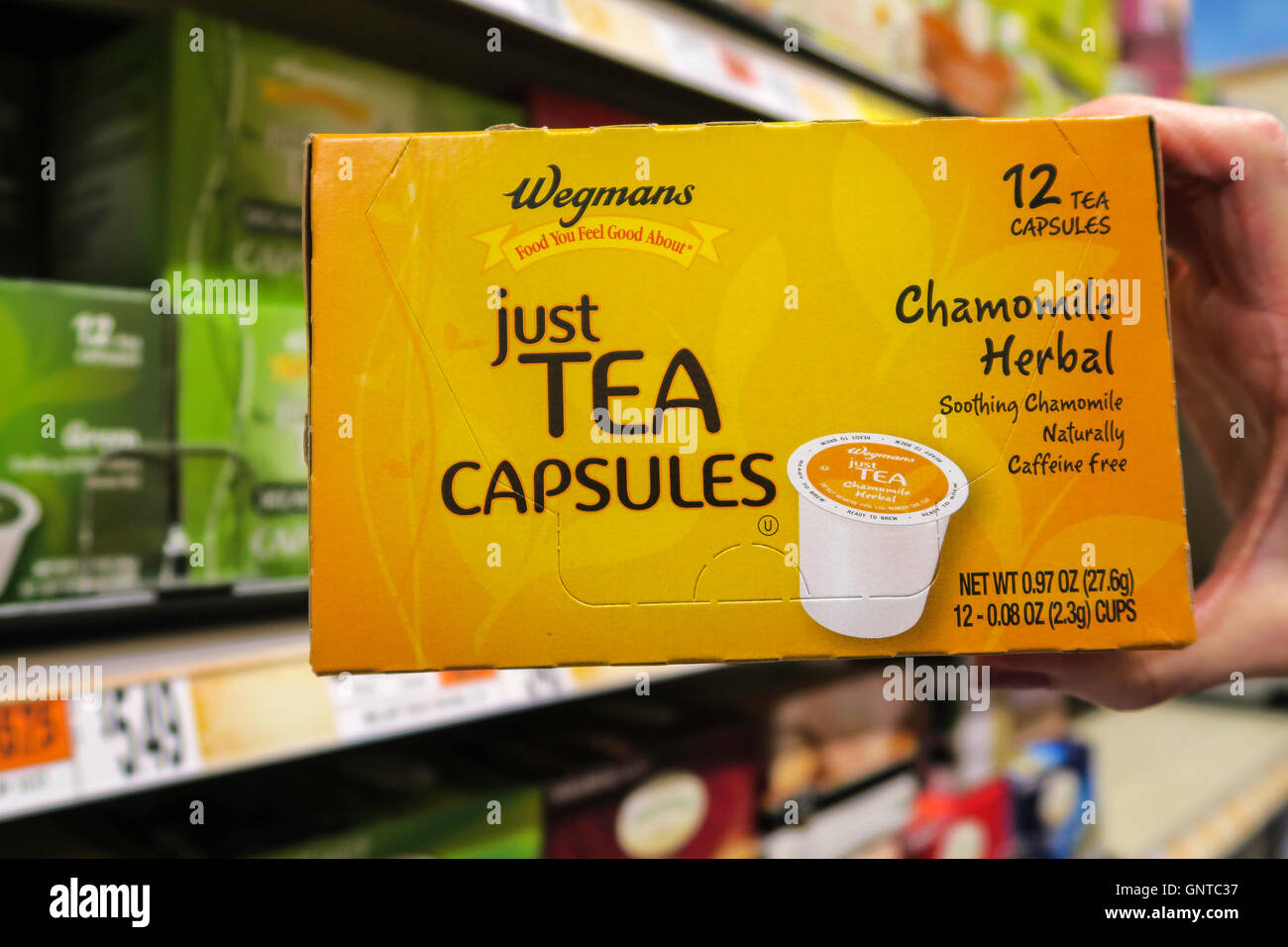 House Brand Tea Capsules at Wegmans Grocery Store, Westwood ...