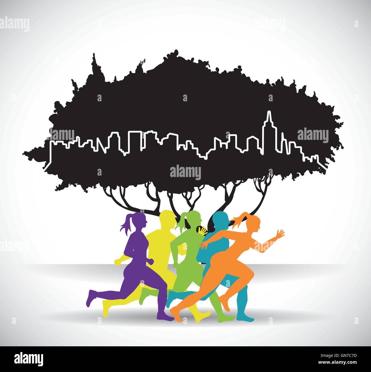 runner athlete running design Stock Vector Image & Art - Alamy