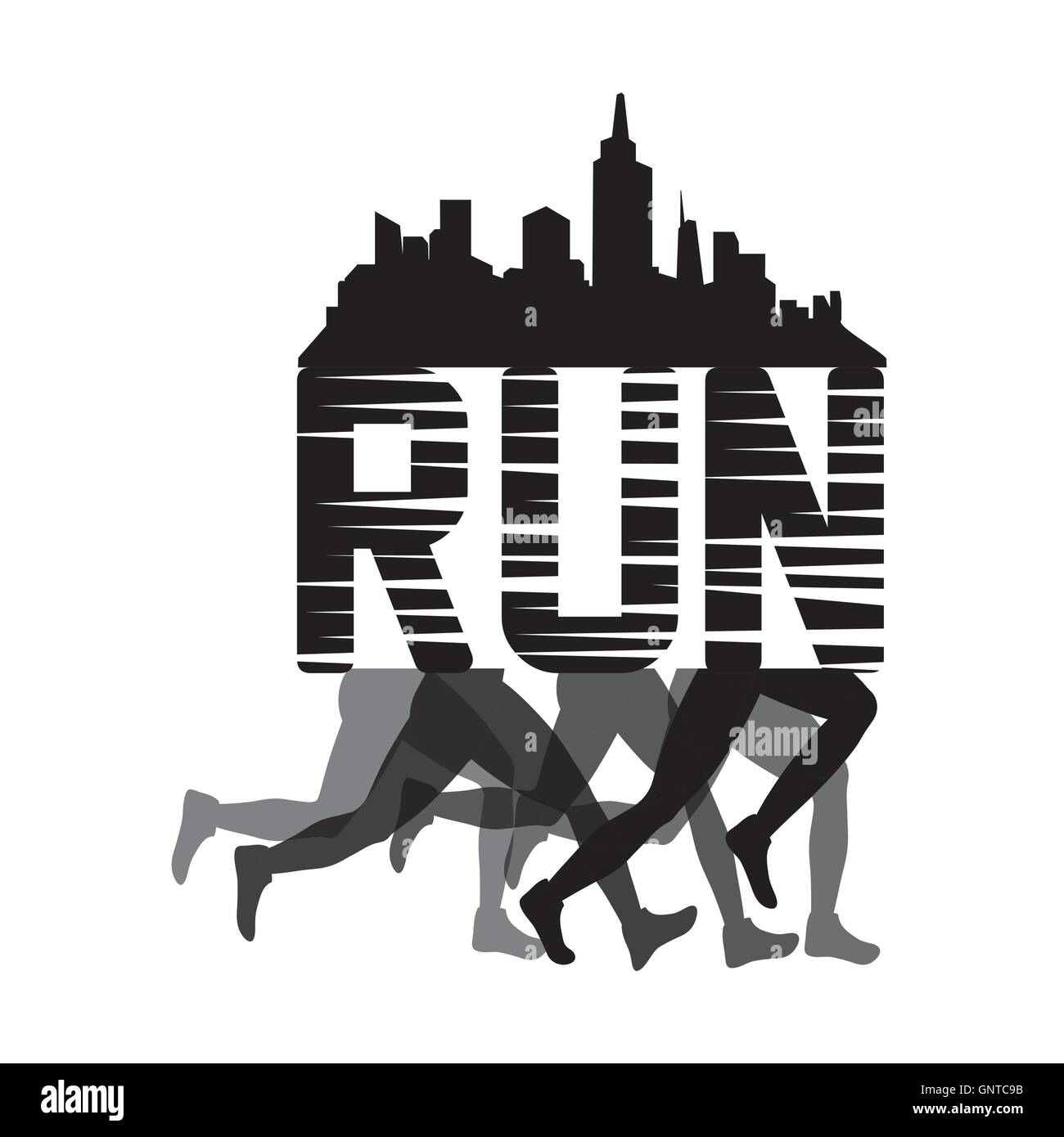runner athlete running design Stock Vector Image & Art - Alamy