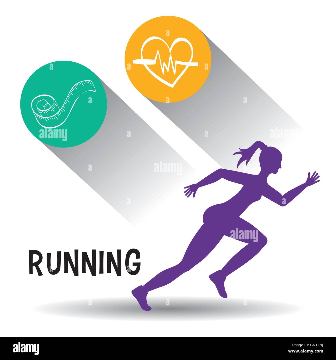 runner athlete running design Stock Vector Image & Art - Alamy