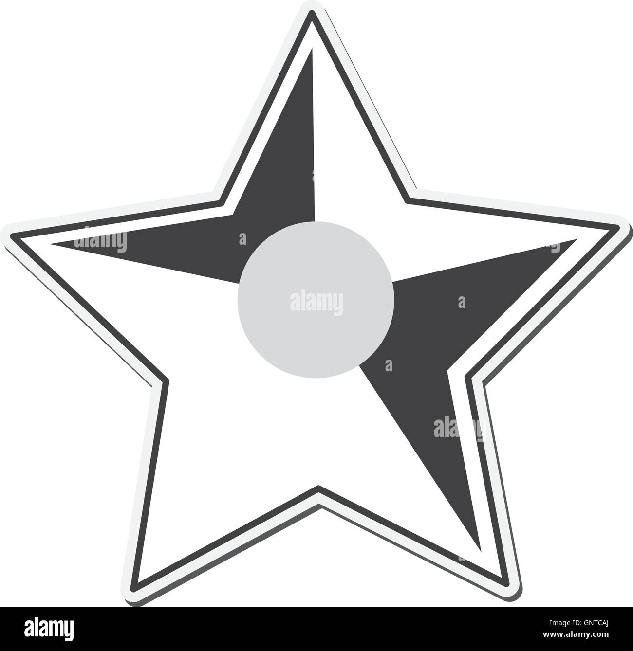 star shape decoration design Stock Vector Image & Art - Alamy