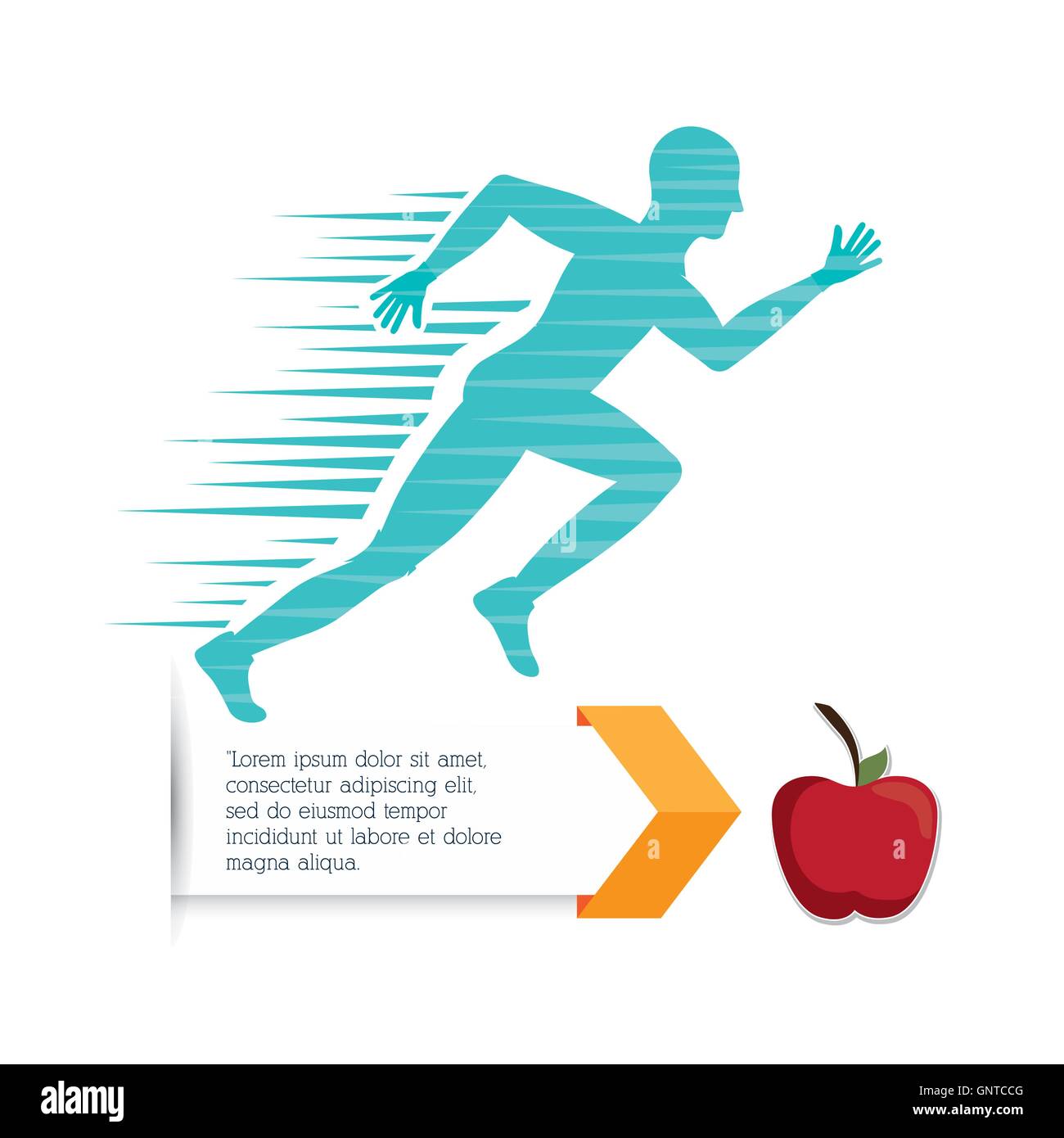 runner athlete running design Stock Vector Image & Art - Alamy