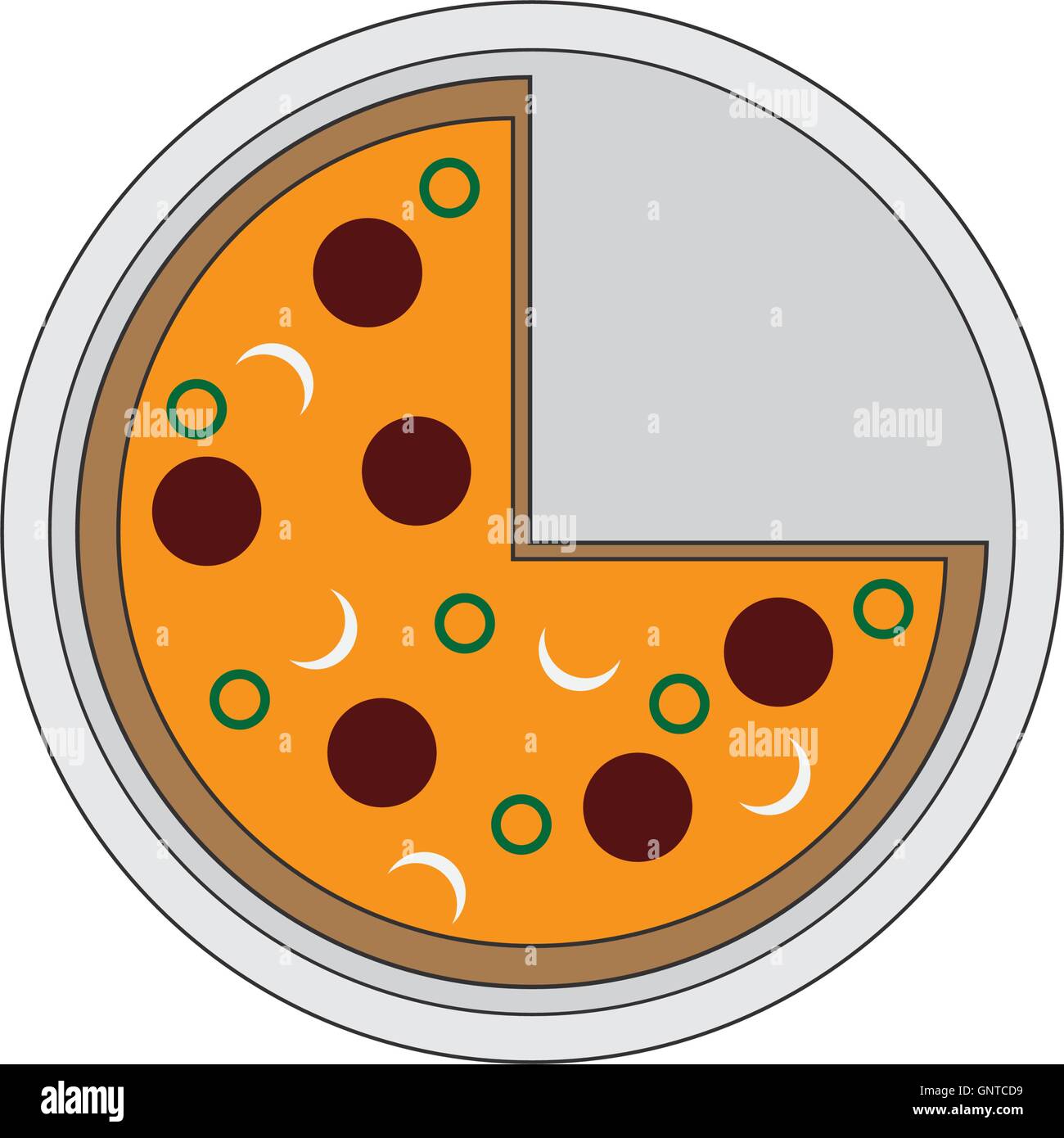 pizza fast food design Stock Vector Image & Art - Alamy