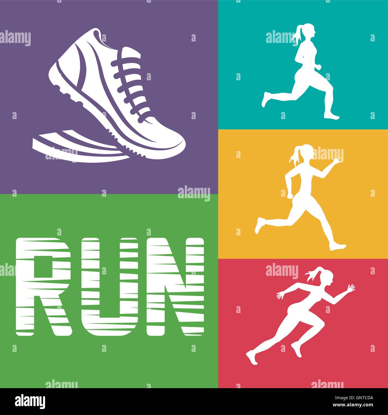 runner athlete running design Stock Vector Image & Art - Alamy