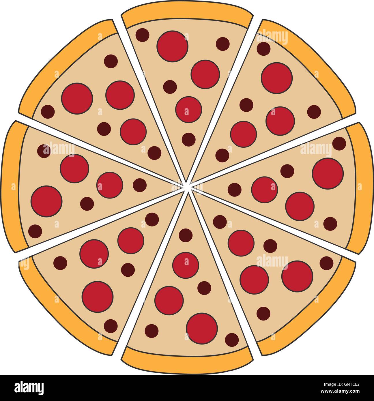 pizza fast food design Stock Vector Image & Art - Alamy