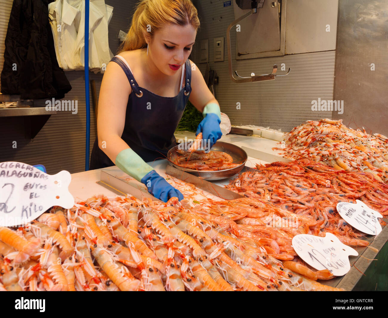 Central market of atarazanas hi-res stock photography and images - Alamy