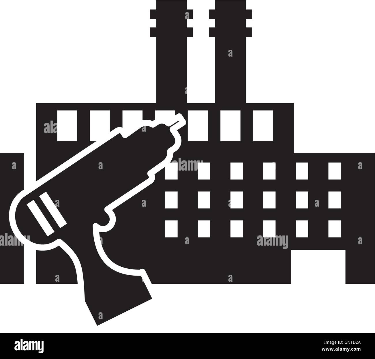 Coal pit disaster Stock Vector Images - Alamy