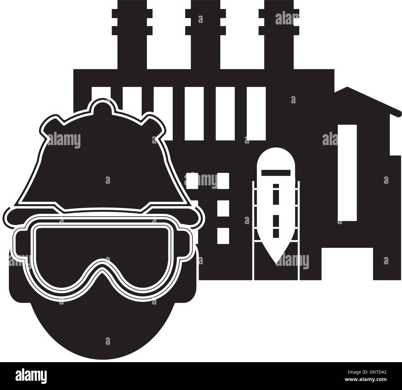 factory worker icon Stock Vector Image & Art - Alamy