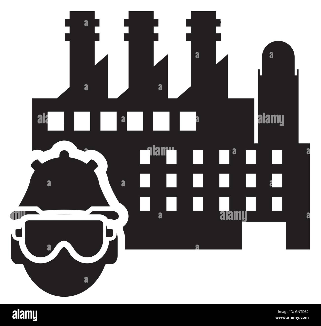 factory worker icon Stock Vector Image & Art - Alamy