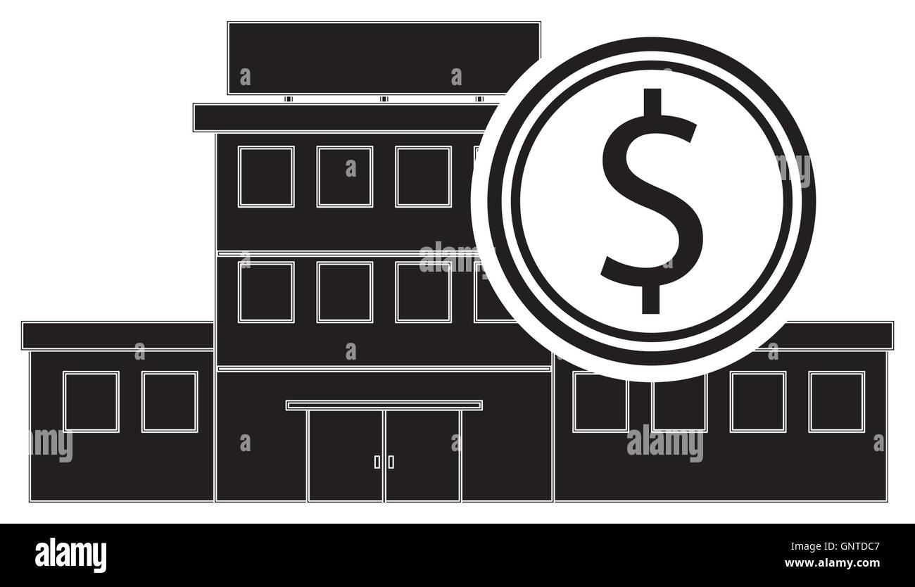 hospital and coin icon Stock Vector Image & Art - Alamy