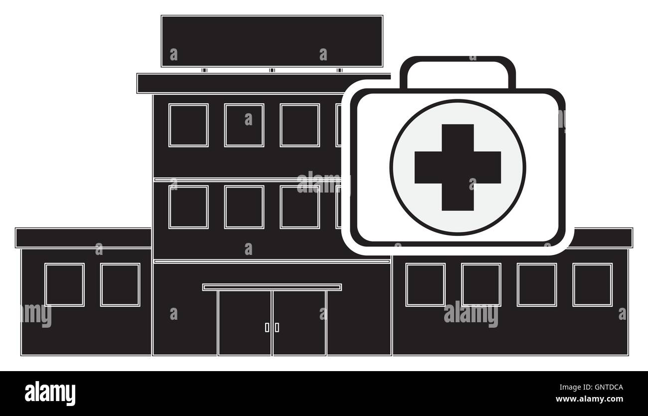 hospital and first aid kit icon Stock Vector Image & Art - Alamy