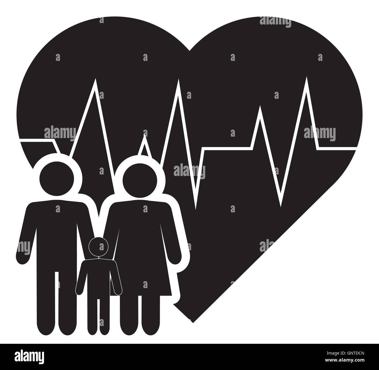 family pictogram and family pictogram icon Stock Vector Image & Art - Alamy