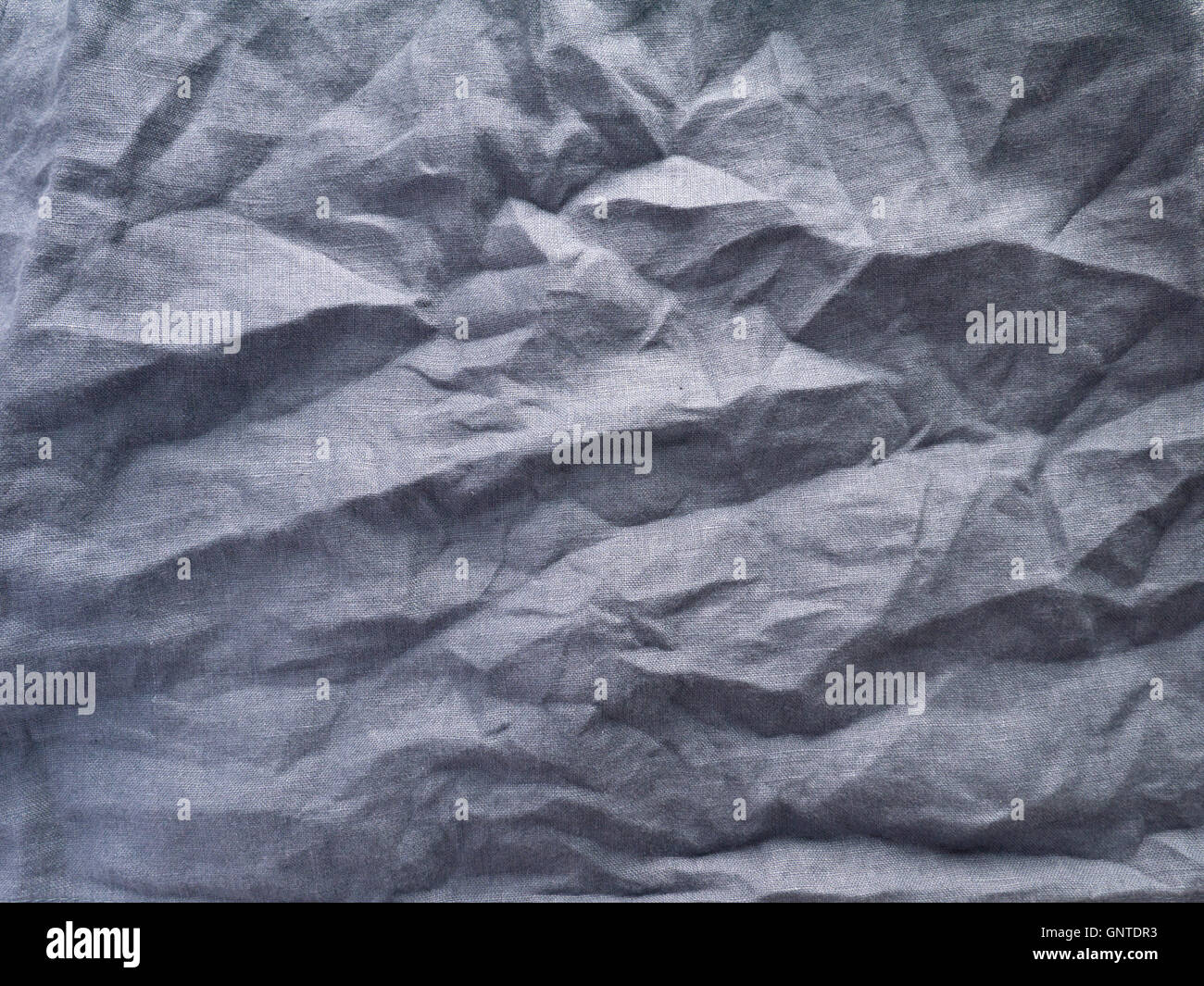 Crinkled dark gray natural linen fabric texture Stock Photo - Alamy