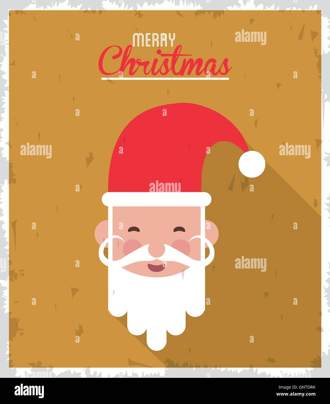 santa merry christmas design Stock Vector Image & Art - Alamy