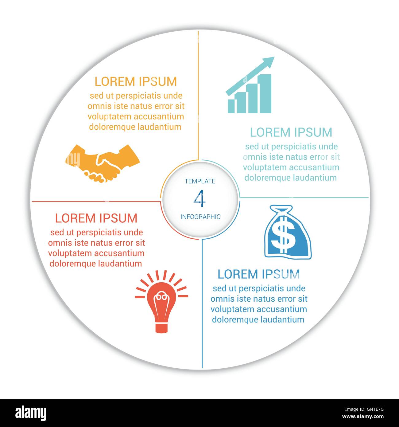Four step pattern Cut Out Stock Images & Pictures - Alamy