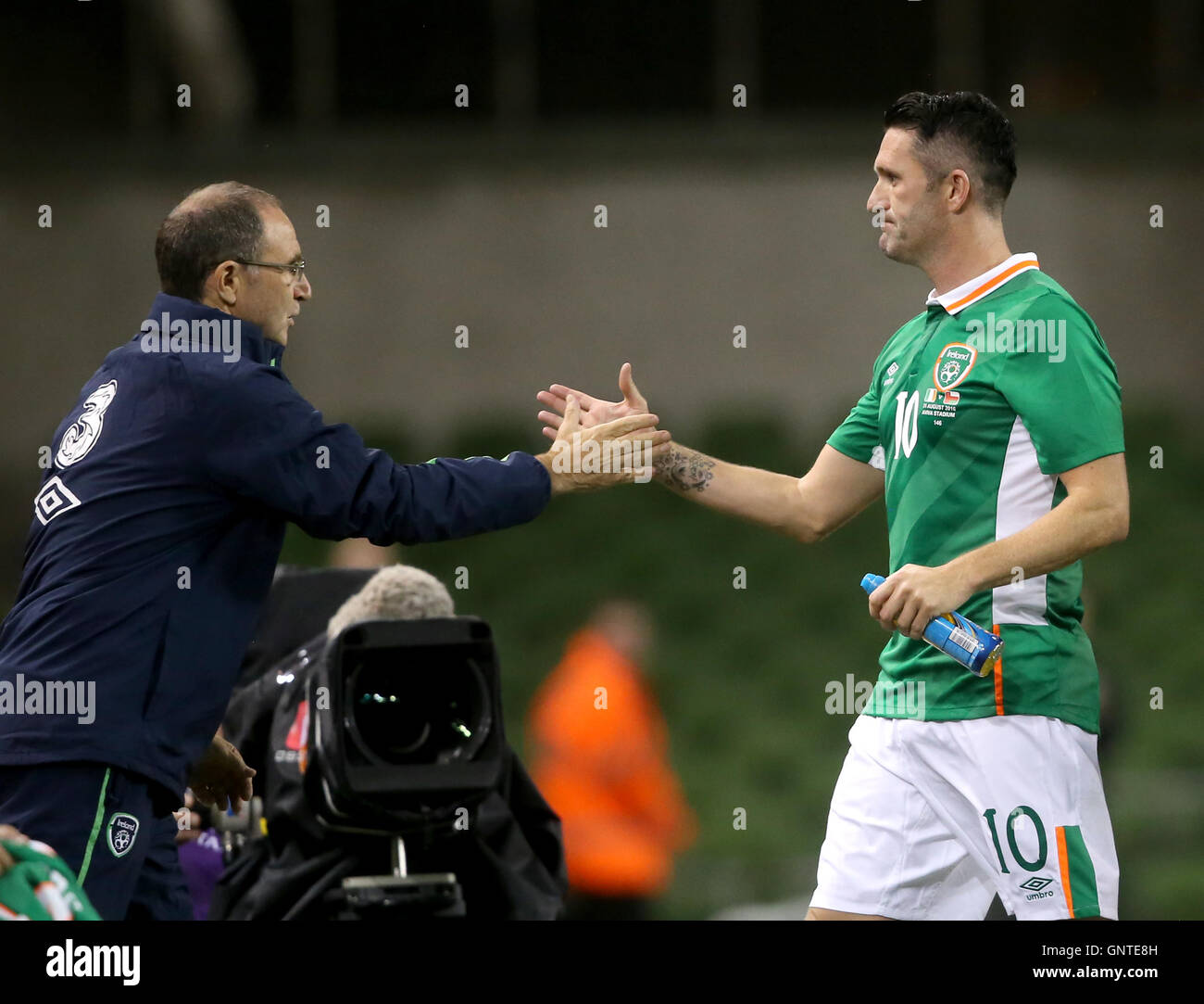 Republic irelands manager martin oneil hi-res stock photography and ...