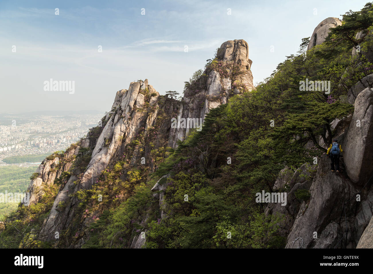 Hike bukhansan national park hi-res stock photography and images - Alamy