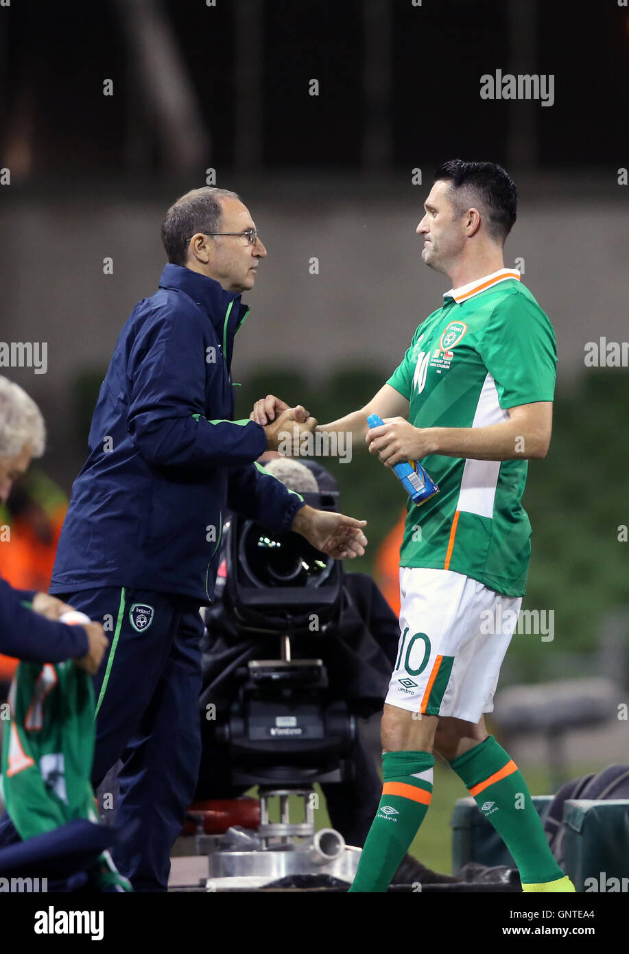 Republic of Ireland Manager Martin O'Neil and Republic of Ireland's ...