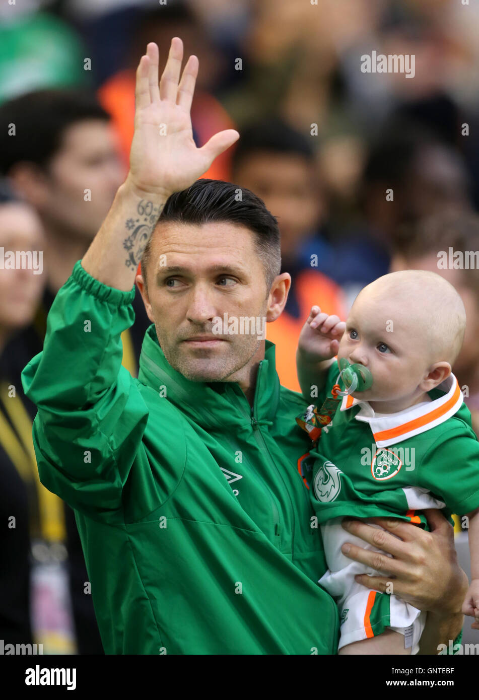 Republic of Ireland's Robbie Keane during the International Friendly at ...