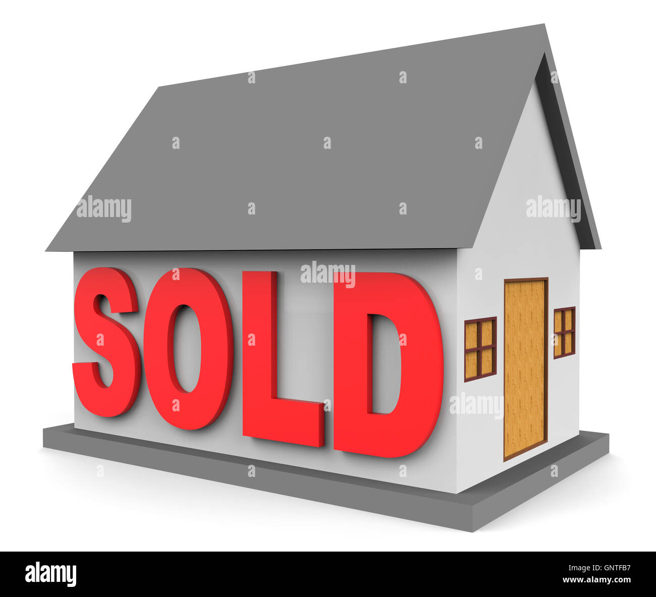 Home sales Cut Out Stock Images & Pictures - Alamy