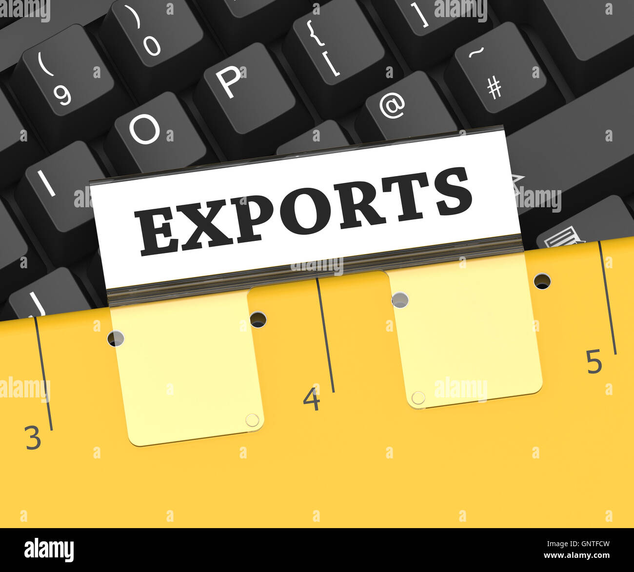 Export File Showing Sell Overseas 3d Rendering Stock Photo - Alamy Export File Showing Sell Overseas 3d Rendering Stock Photo - Alamy