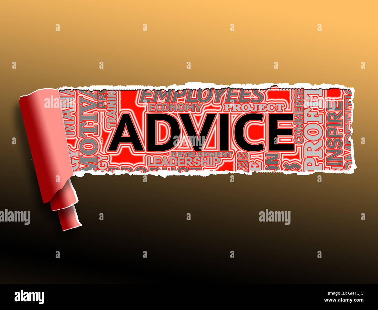 Advice Word Showing Assistance Support 3d Illustration Stock Photo - Alamy