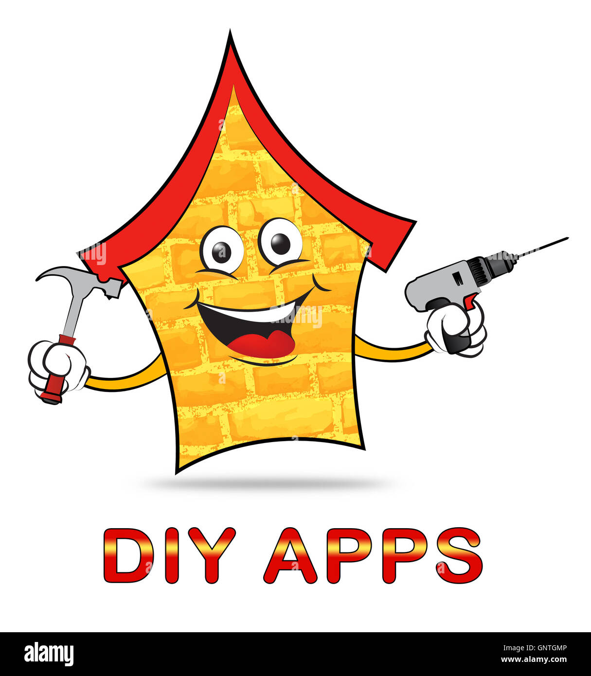 Diy Apps Showing Do It Yourself And Application Stock Photo - Alamy