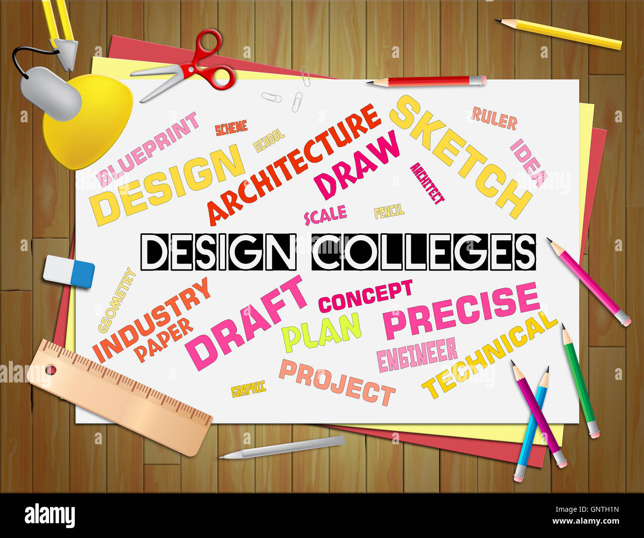 Design Colleges Representing Polytechnics Creativity And Visualization ...