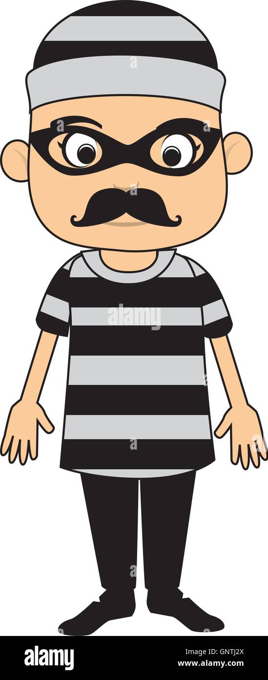 Icon Man Criminal Thief Stealing Isolated Stock Vector Image And Art Alamy
